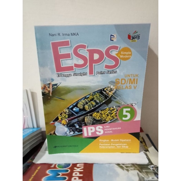 Jual buku esps IPS kelas 5 SD Erlangga | Shopee Indonesia