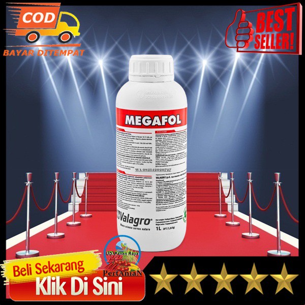 Jual Pupuk Import MEGAFOL 1lt Nutrisi Untuk ketahanan tanaman Pertanian | Shopee Indonesia
