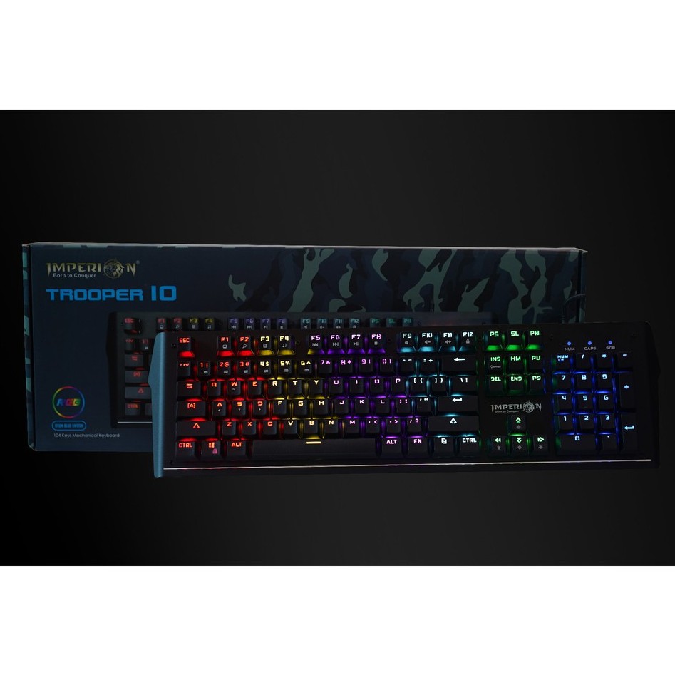 Jual Keyboard Gaming Imperion Trooper 10 - Mechanical Keyboard | Shopee ...