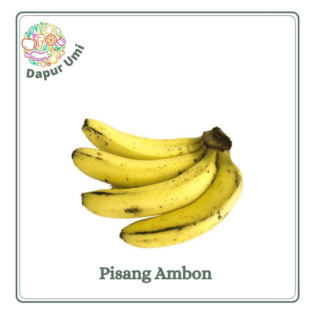 Jual PISANG AMBON - BUAH BUAHAN SEGAR PURWAKARTA | Shopee Indonesia