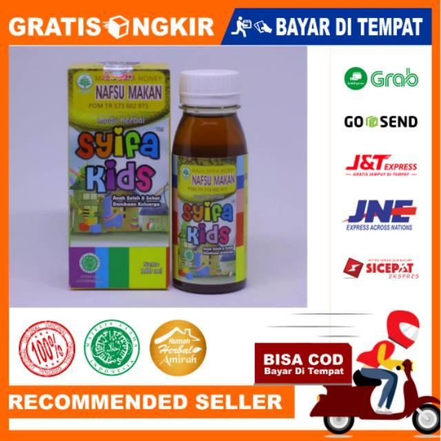 Jual Madu anak syifa kids FLUBA Flu dan Batuk Anak FLUBA SYIFA KIDS ...