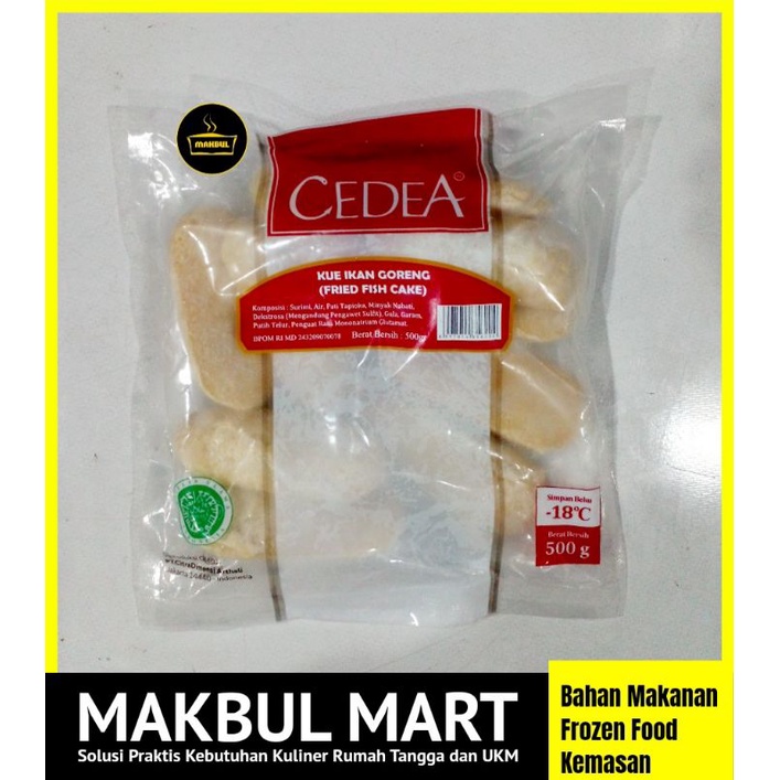 Jual Cedea Fish Cake / Kue Ikan Goreng 500gr | Shopee Indonesia