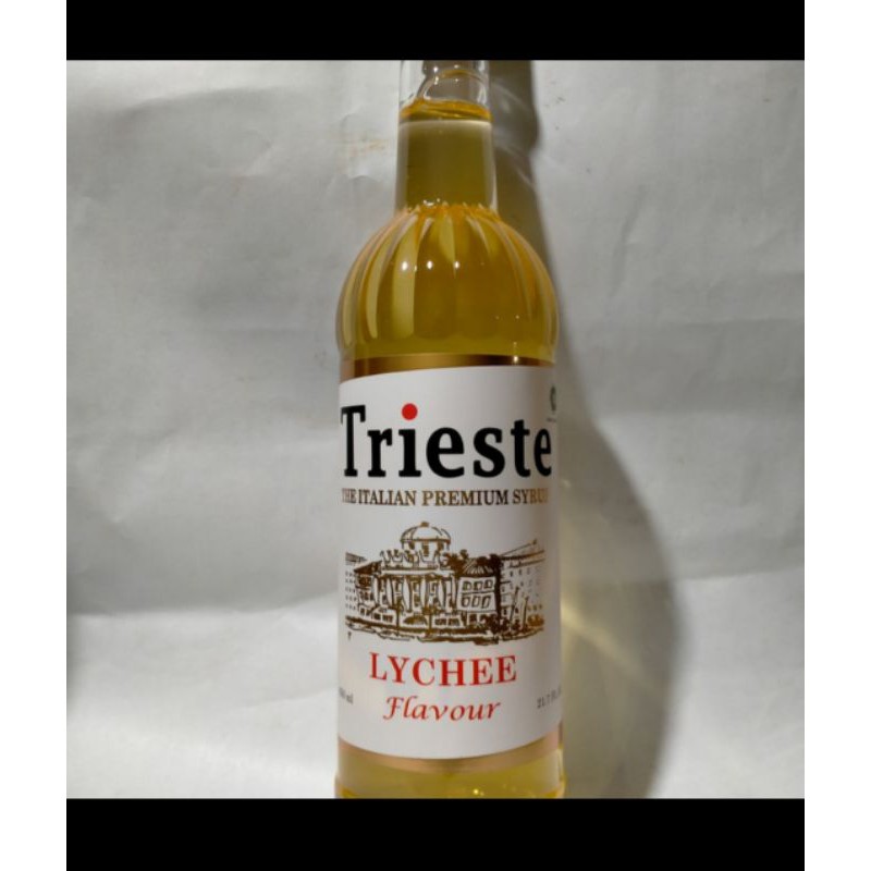 Jual THE ITALIAN PREMIUM SYRUP TRIESTE 650ML (LYCHEE FLAVOUR SYRUP ...