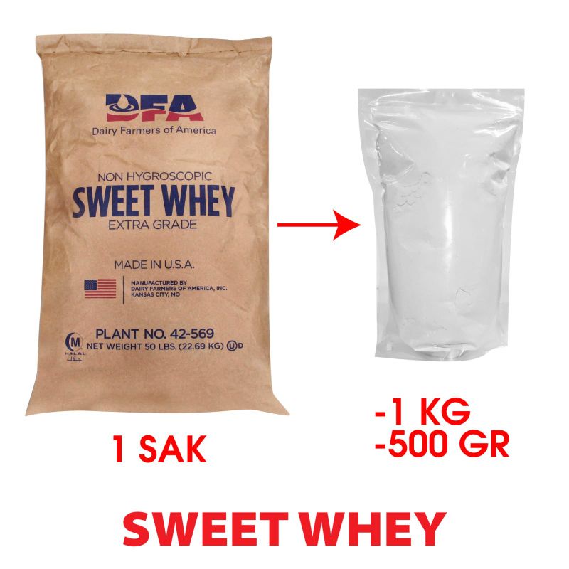 Jual Sweet Whey Powder (1 Kg) | Shopee Indonesia