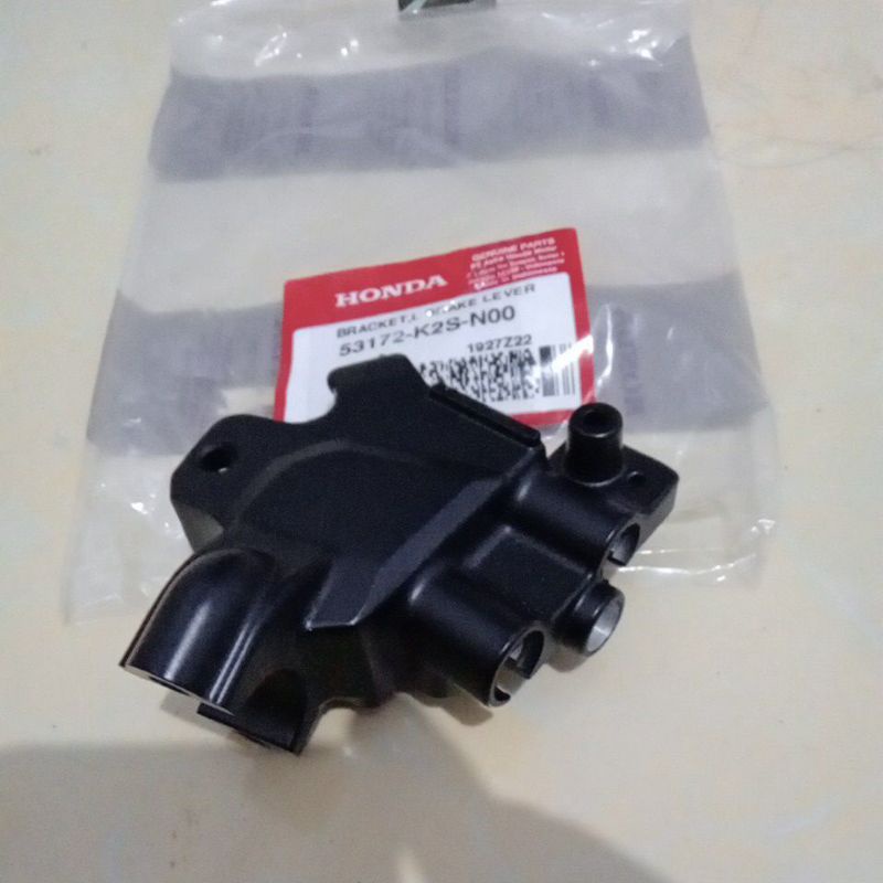 Jual bracket breket dudukan handle rem kiri bracket L brake lever vario ...