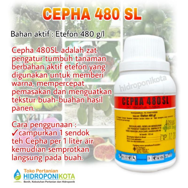 Jual CEPHA 480 SL - hormon pematang buah dan zat pengatur tumbuh ...