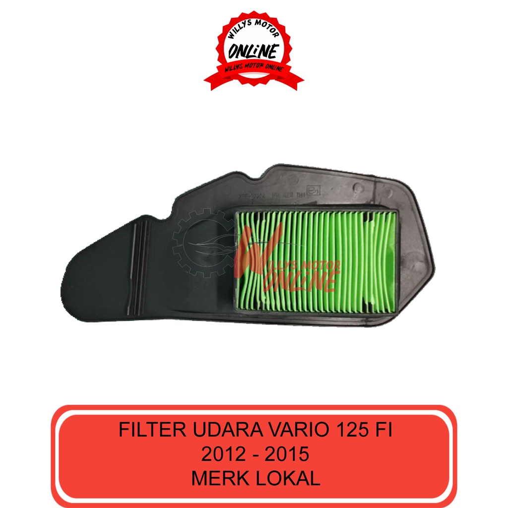 Jual FILTER UDARA SARINGAN UDARA VARIO 125 FI MERK LOKAL | Shopee Indonesia