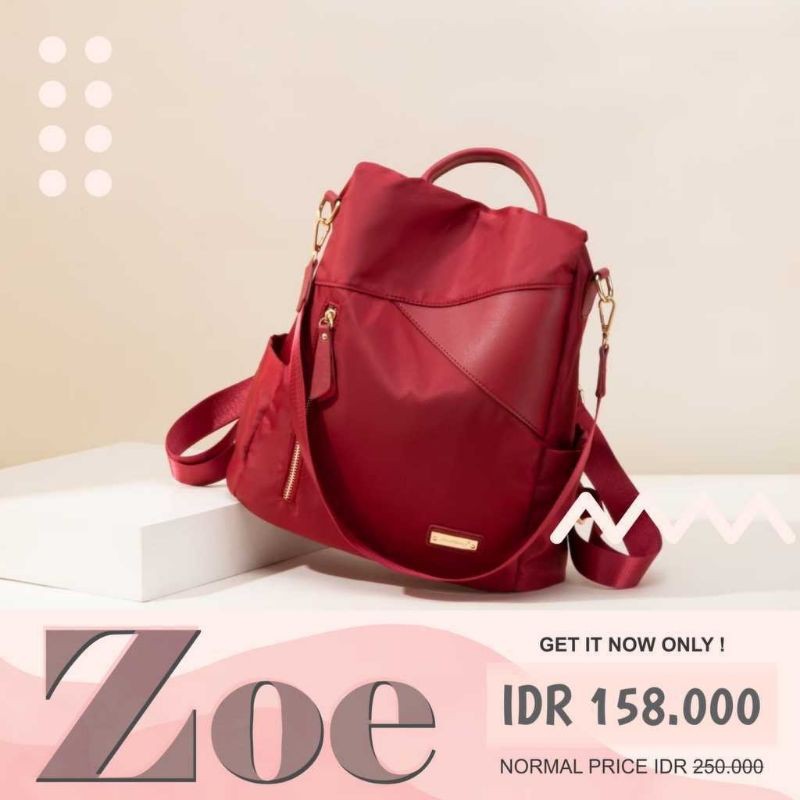 Jual Zoe Backpack | Shopee Indonesia