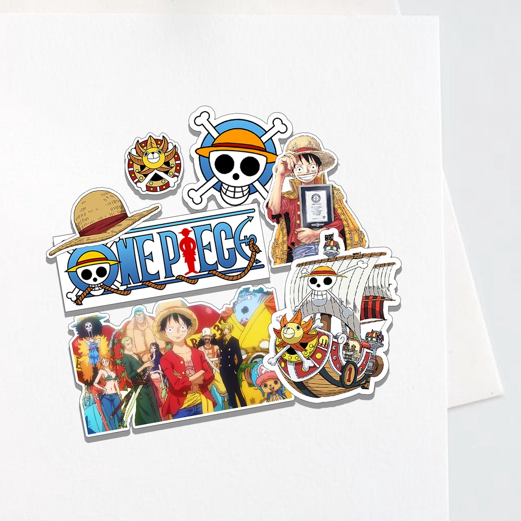 Jual Sticker ONE PIECE Aesthetic Stiker Waterproof (7pcs) | Shopee ...