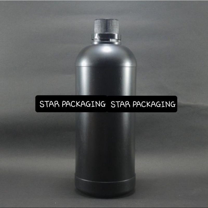 Jual Botol 1 Liter Hitam Botol 1000 Ml Hitam Botol Agro 1000ML Botol ...