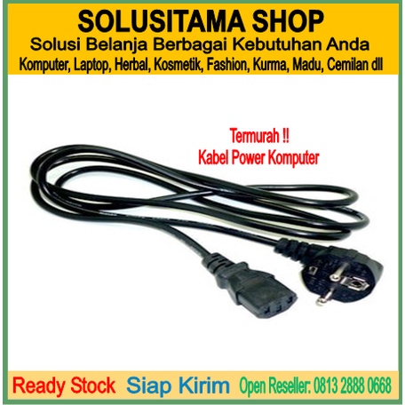 Jual KABEL POWER KOMPUTER / PC / CPU / POWER SUPPLY / LCD / PRINTER ...