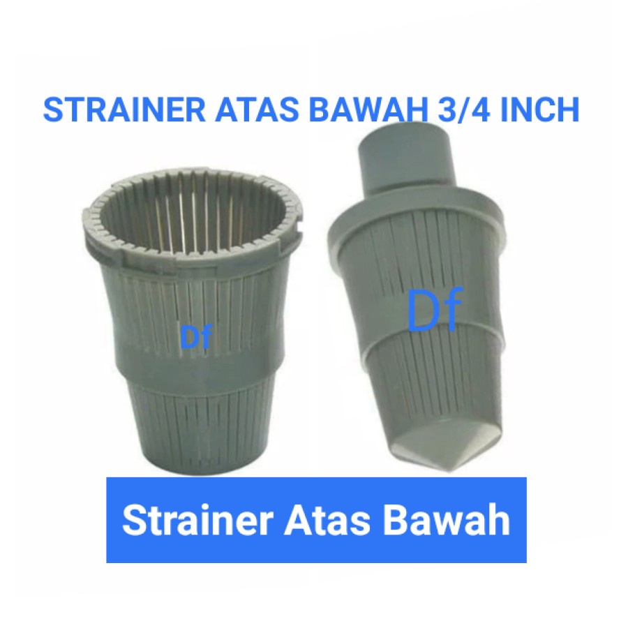 Jual Strainer Saringan Filter Air Pipa Atas Bawah 3/4 Inch | Shopee ...