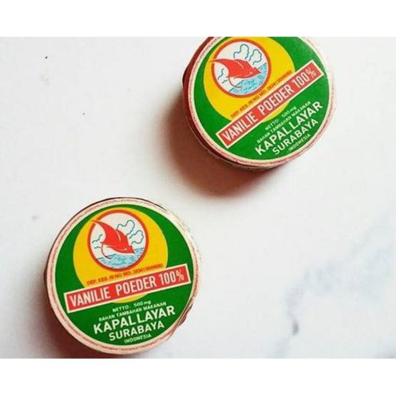 Jual Vanili Bubuk / Vanili Powder / Vanili Cepuk Cap Kapal Layar Lajar ...