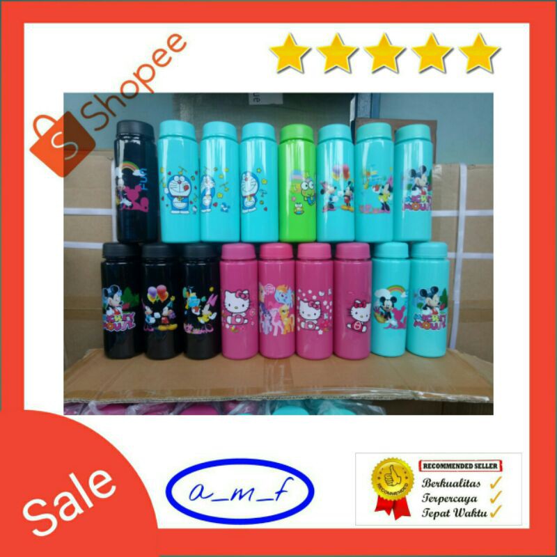 Jual MY BOTTLE KARAKTER KARTUN DISNEY BOTOL AIR MINUM KARAKTER DORAEMON ...