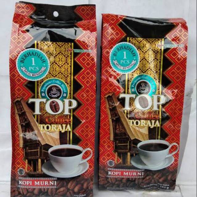 Jual Top kopi Toraja Murni 158 gram | Shopee Indonesia