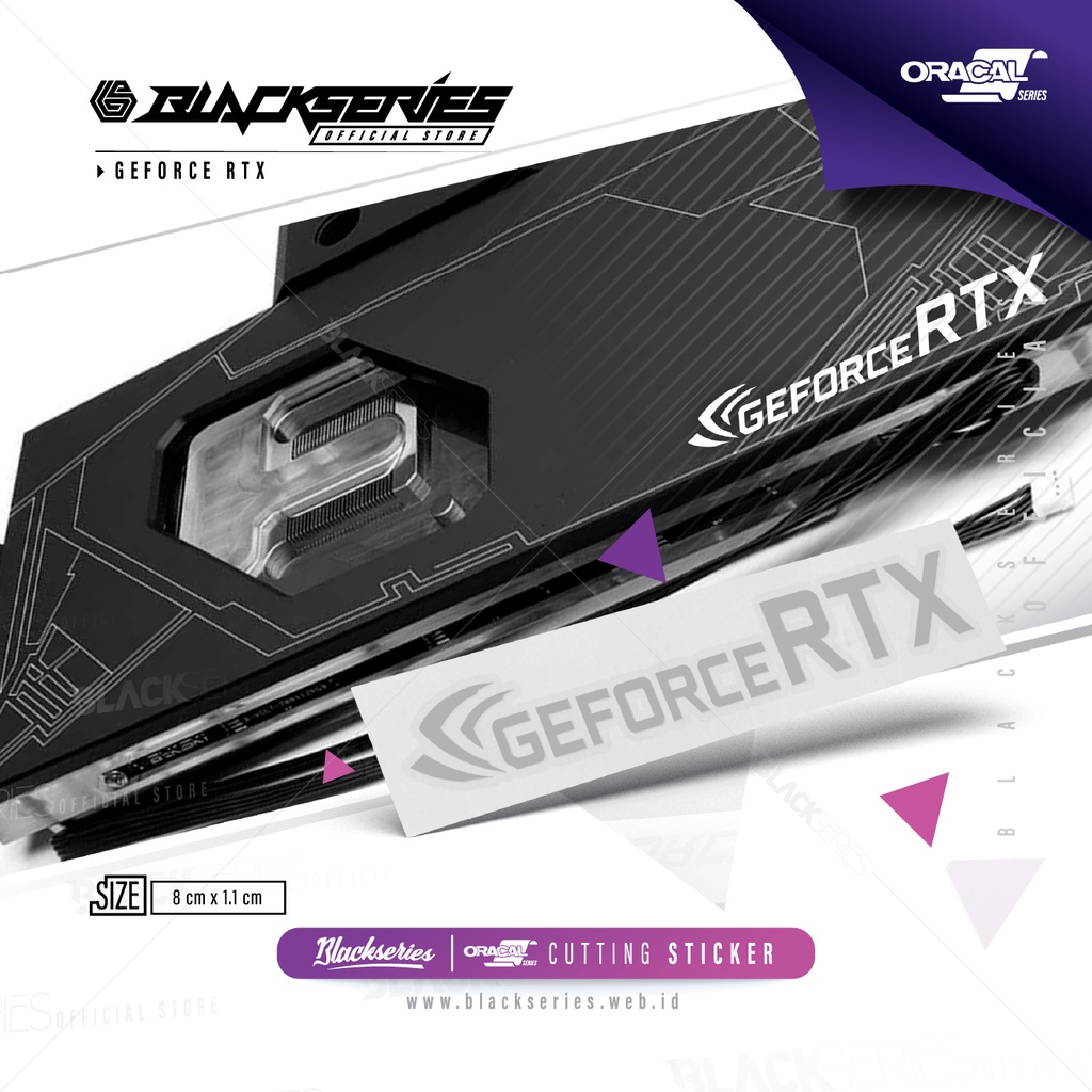 Jual Stiker Geforce RTX | Stiker RTX | Stiker Backplate | Stiker GPU ...