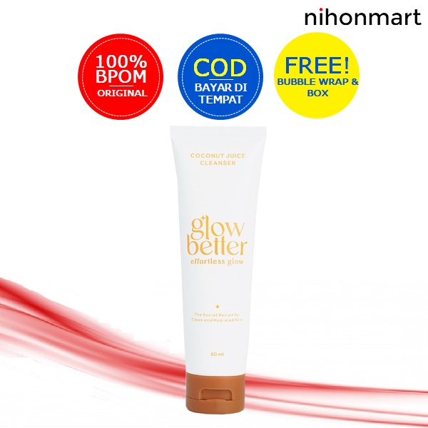 Jual Glow Better Coconut Juice Cleanser 80ml | Shopee Indonesia