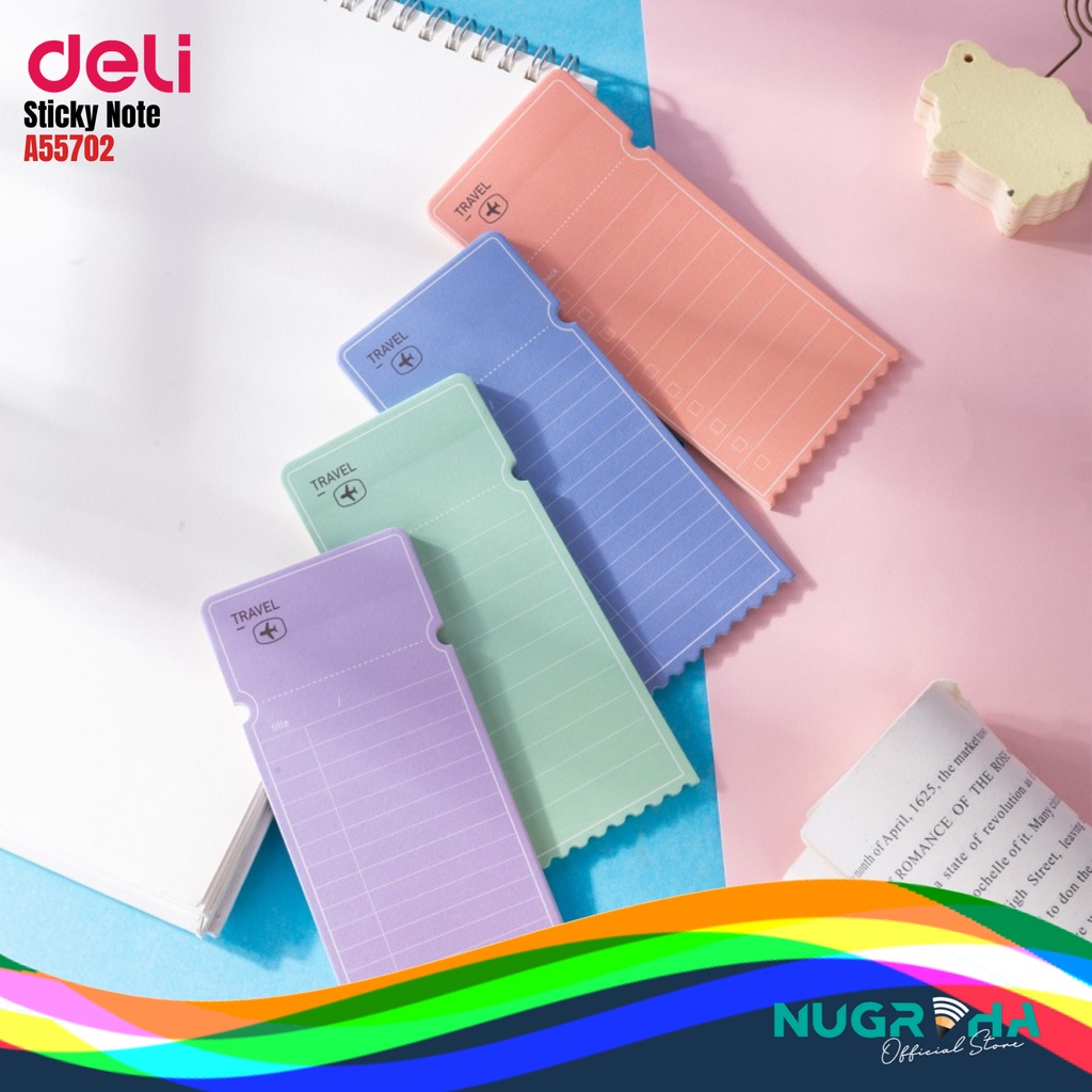 Jual STICK / STICKY NOTE DELI A55702 | Shopee Indonesia