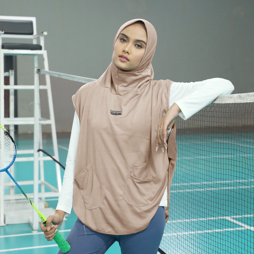 Jual Rompi Vest Outer Hijab Olahraga Syari Asteria Vest Hijab | Shopee ...