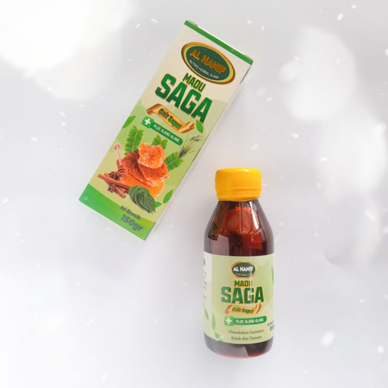 Jual Madu Saga Al Hanif 150gr | Saga Al Hanif | Obat Batuk Dan Sariawan ...