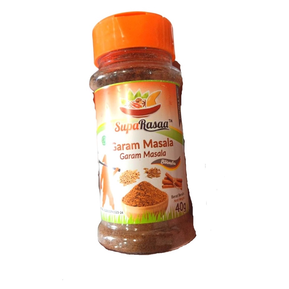 Jual Masakan masala Supa / SupaRasaa 40gr rempah BUBUK GARAM MASALA ...