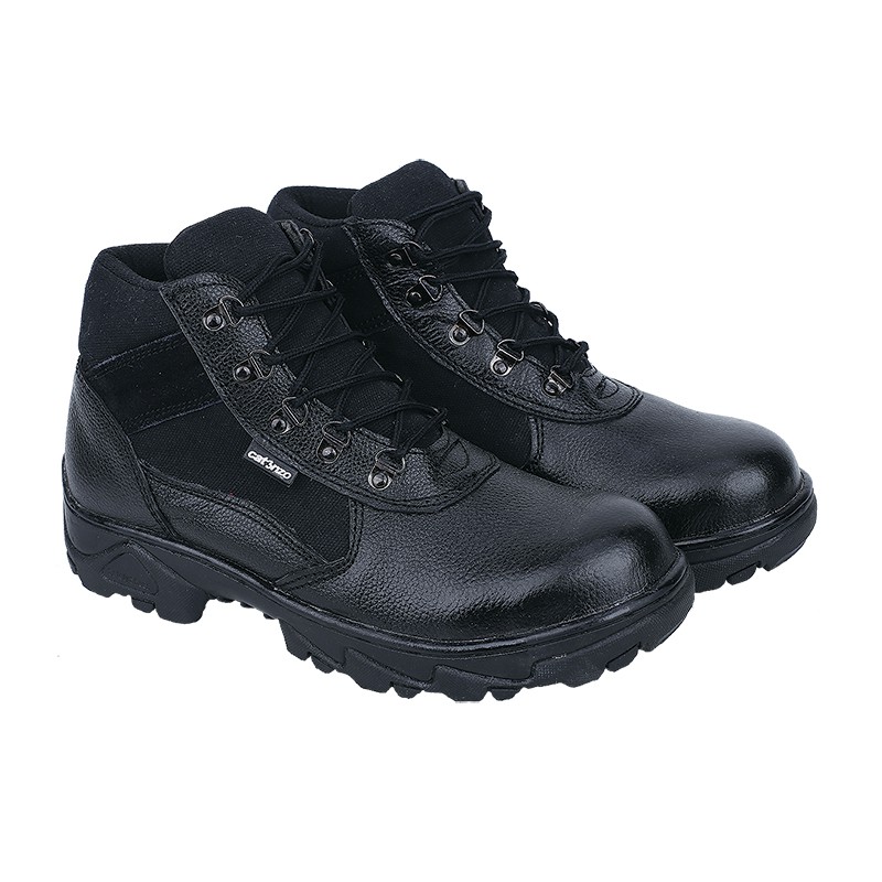 Jual SEPATU KULIT HITAM SEPATU SAFETY PRIA DMZ102 | Shopee Indonesia