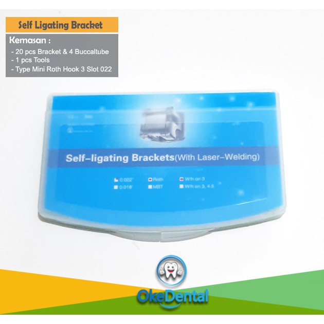 Jual Bracket Damon Self Ligating System With Hook 3 | Shopee Indonesia