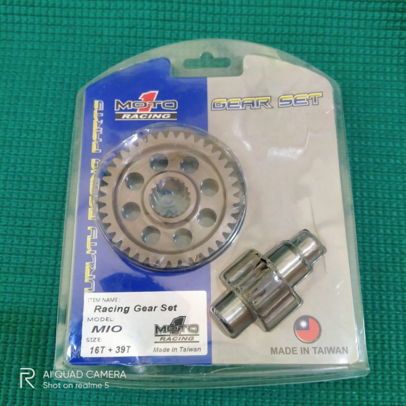 Jual MOTO 1 GIGI RASIO UKURAN 16/39 BUAT MOTOR YAMAHA MIO SOUL,MOI ...