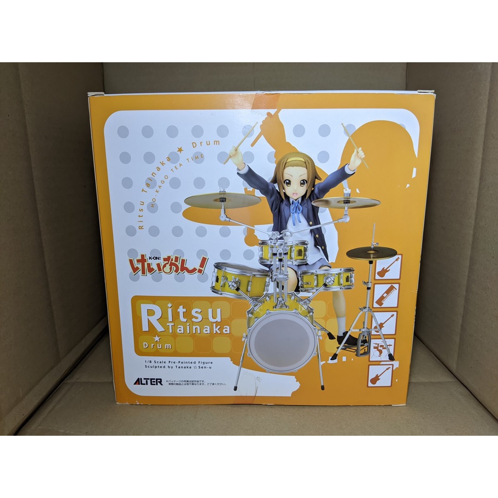 Jual ORI Scale Figure Tainaka Ritsu K-ON ALTER Drummer Ricchan Yui Mio ...