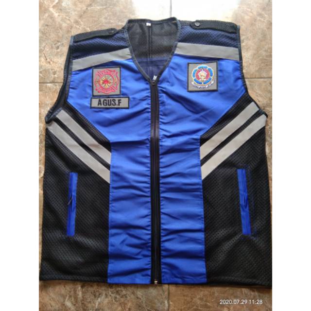 Jual ROMPI damkar pemadam Rompi lapangan | Shopee Indonesia