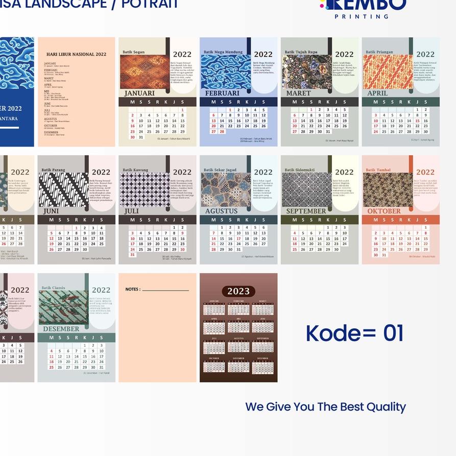 Jual New - Kalender Meja - Calendar Meja 2022 Spiral - Custom 21x15 Cm ...