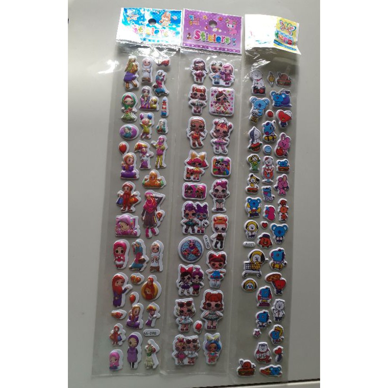 Jual Stiker Panjang/ Stiker timbul mini. | Shopee Indonesia