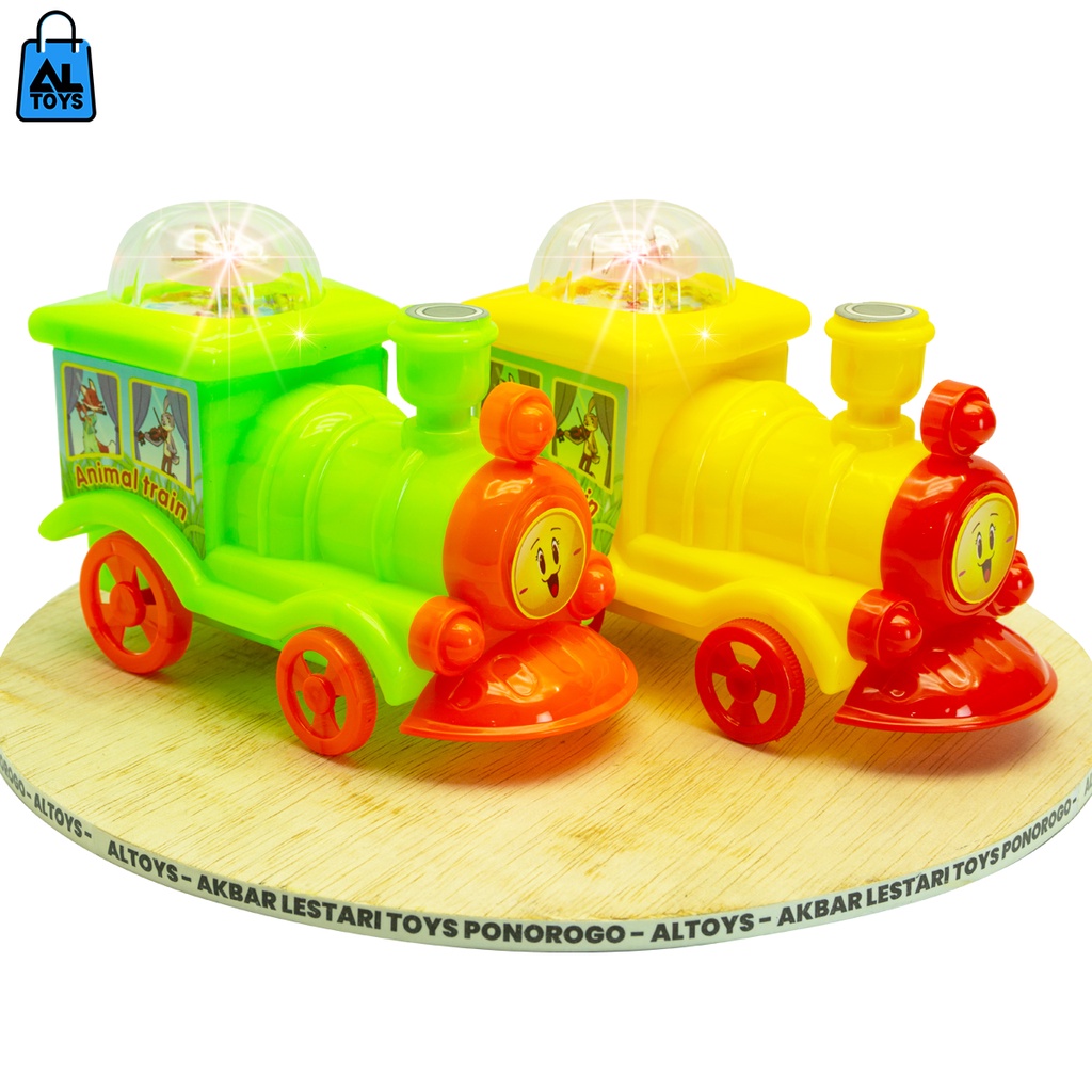 Jual Mainan Anak Kereta Tarik Train Cartoon LT68 MAINAN ANAK ANAK ...
