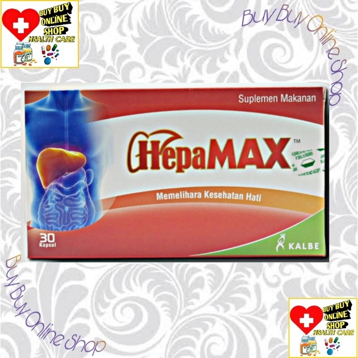 Jual Hepamax HepaMax 30 Kapsul Memelihara Kesehatan Hati | Shopee Indonesia