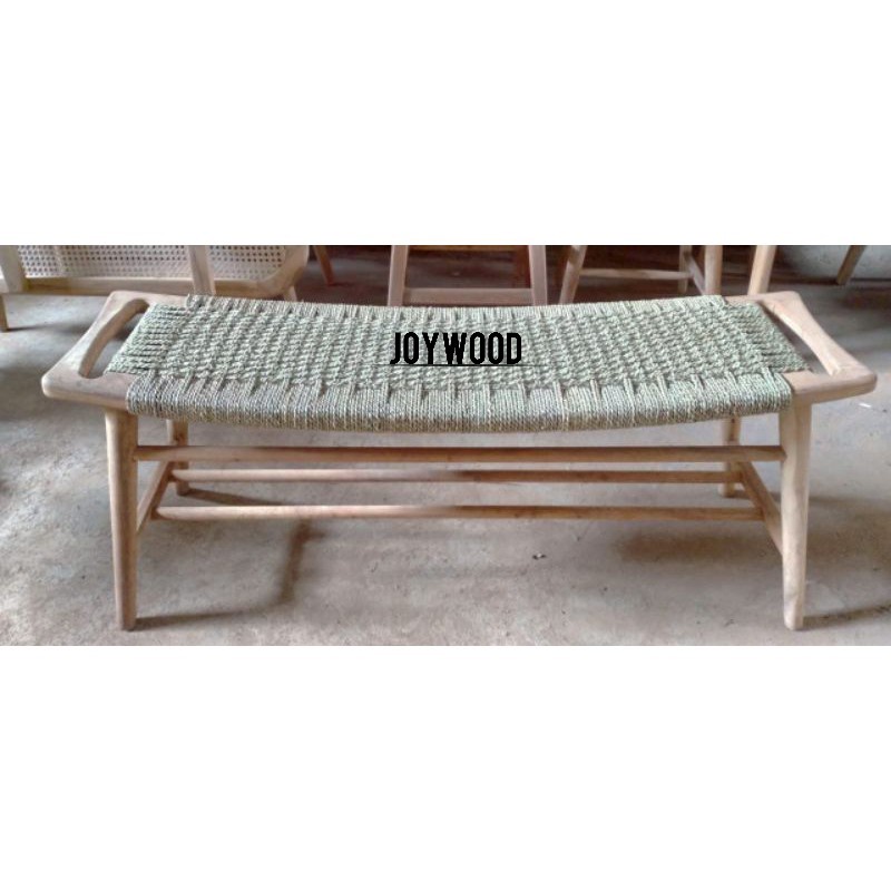 Jual Joywood bangku minimalis/ bangku retro/ bangku rotan/ bangku ...