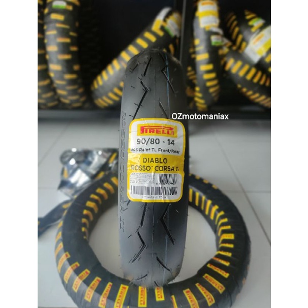 Jual Ban Pirelli Diablo Rosso Corsa II 90/80-14 / Ban Pirelli Diablo ...