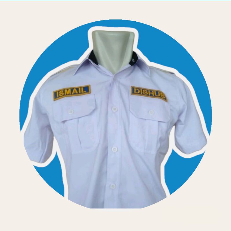 Jual KEMEJA PDH DISHUB PDH KEMENHUB BAJU PNS PLUS ATRIBUT BORDIR PDH ...