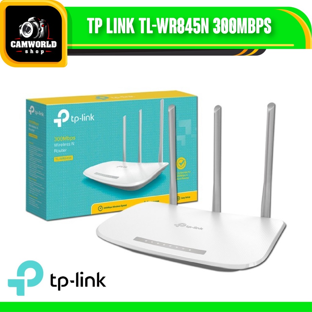 Jual TP-LINK TL-WR845N 300Mbps Wireless N Router | Shopee Indonesia