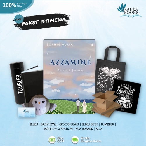 Jual NOVEL AZZAMINE - AULIA ( Wattpaad & Alternative Universe ...