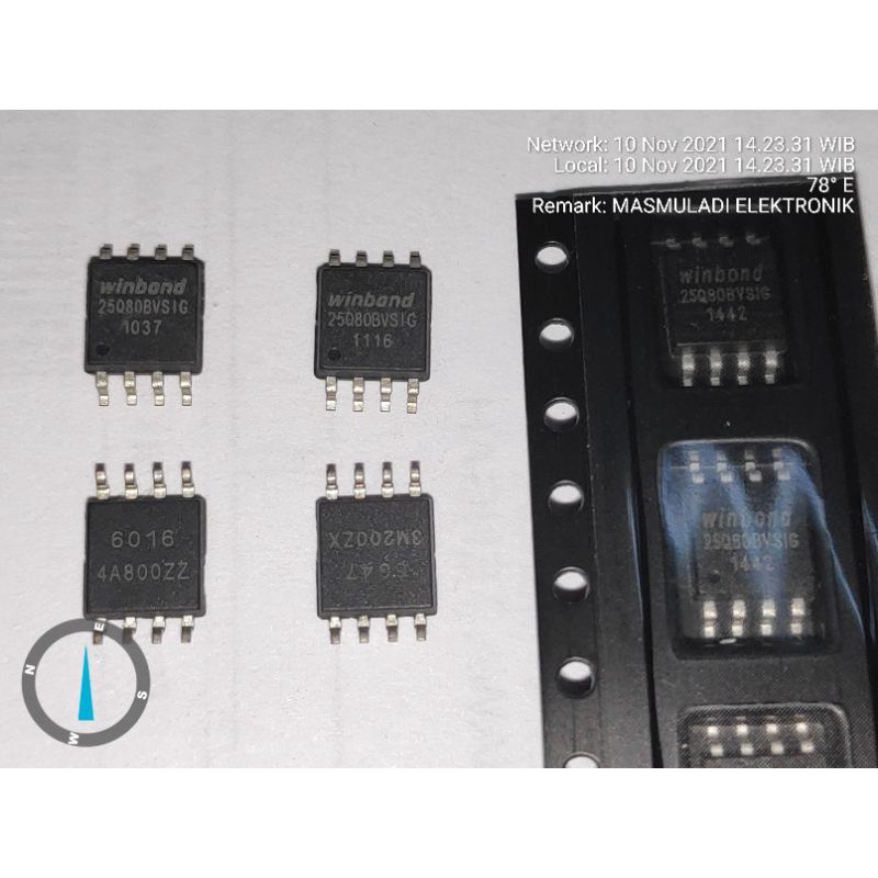 Jual IC Winbond 25Q80 | Shopee Indonesia