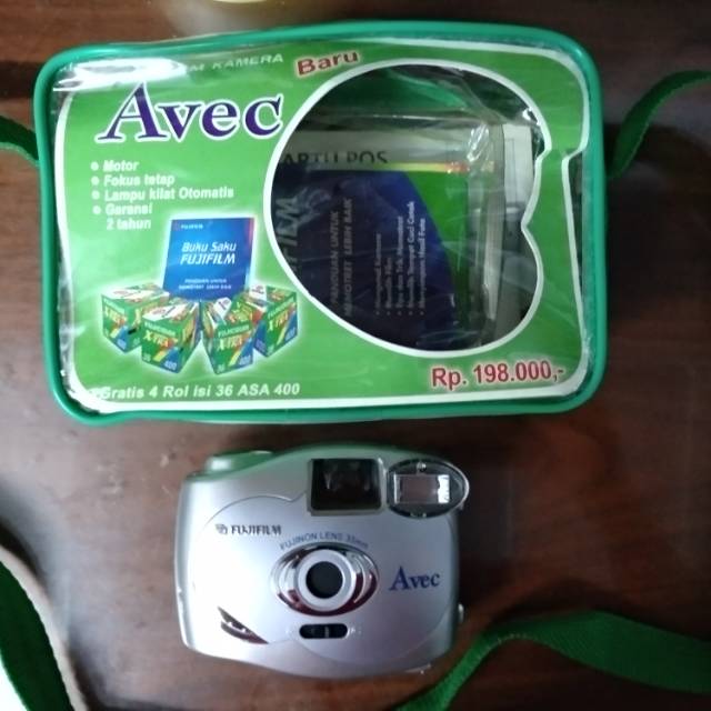 Jual CAMERA kamera baru NEW Roll film analog FUJIFILM AVEC automatic 35 ...