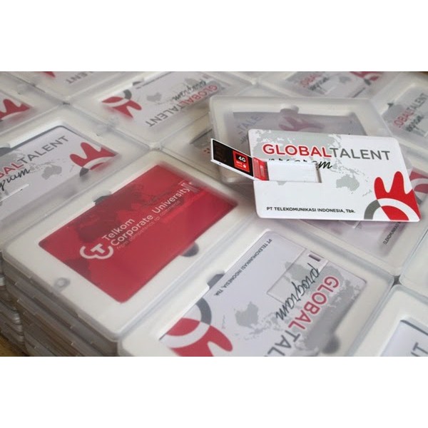 Jual Print Flashdisk ID Card Custom 8GB | Shopee Indonesia