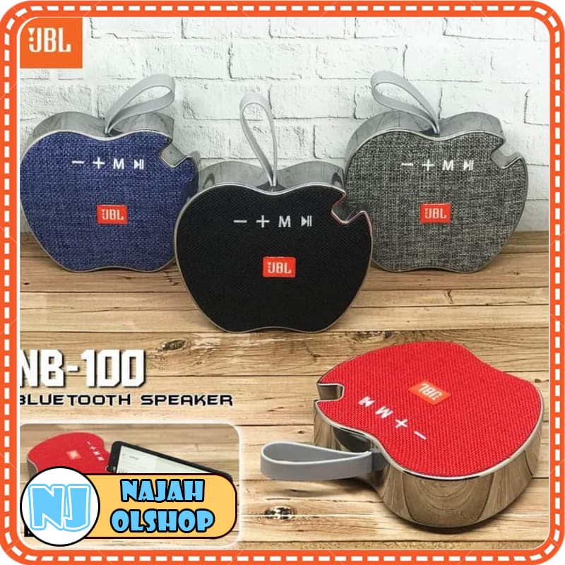 Jual JBL NB-100 Speaker Bluetooth NB 100 Bentuk Apel - Universal ...