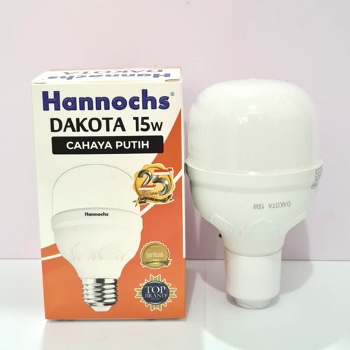 Jual Lampu LED HANNOCHS DAKOTA 15 Watt Bohlam LED HANNOCHS DAKOTA KAPSUL 15W TABUNG | Shopee ...
