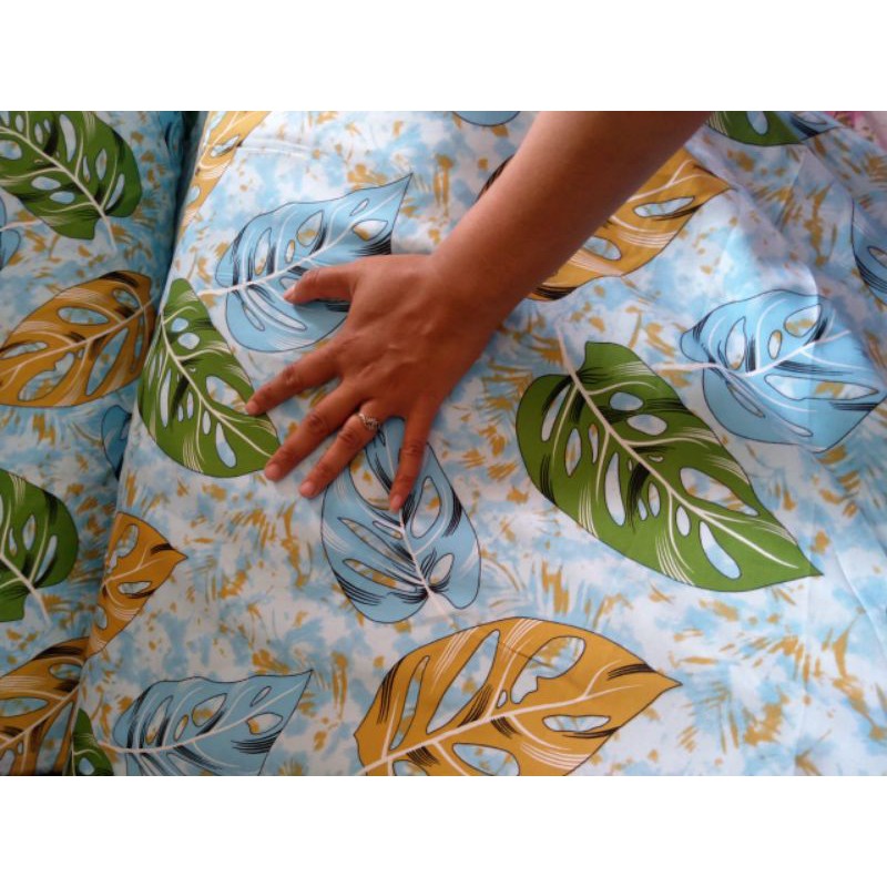 Jual katun rayon viscouse motif janda bolong fuul color | Shopee Indonesia