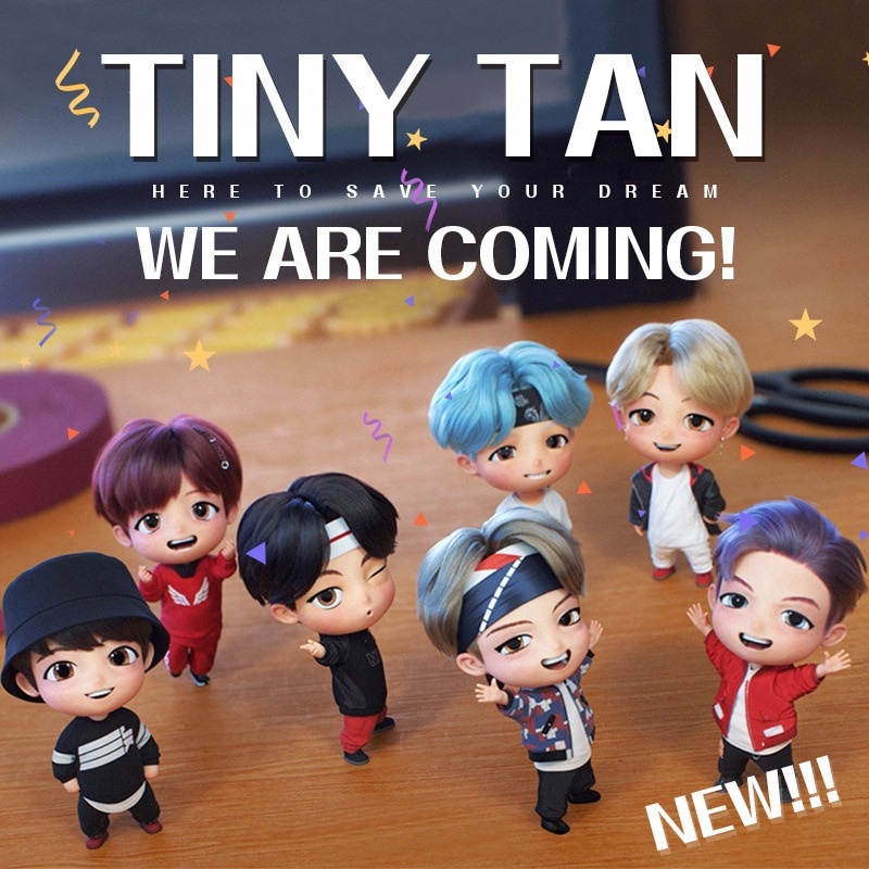 Jual BTS Chibi Figure BT21 ARMY BANGTAN BOYS KPOP IDOL TOPPER CAKE 7 PCS | Shopee Indonesia