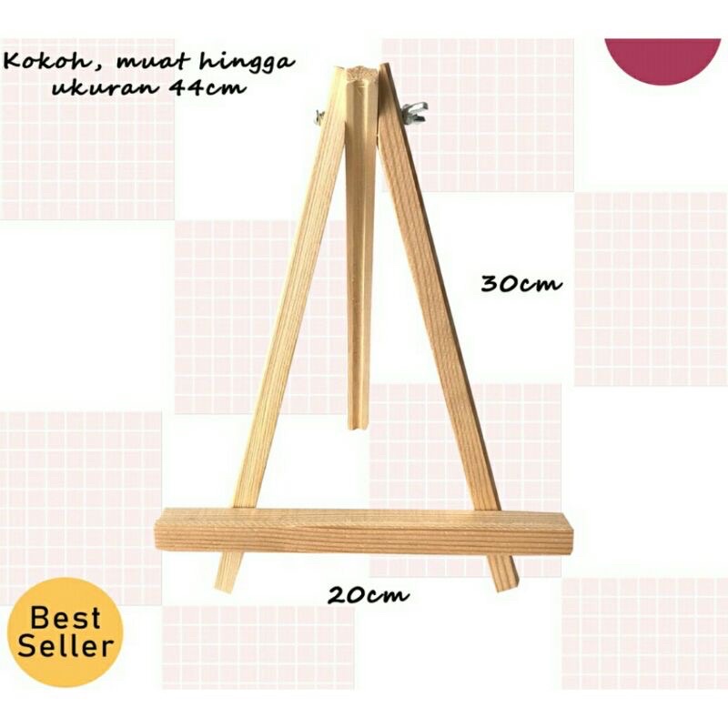 Jual Standing Kayu Papan Nama Bayi / Standing Kayu Letter Board ...