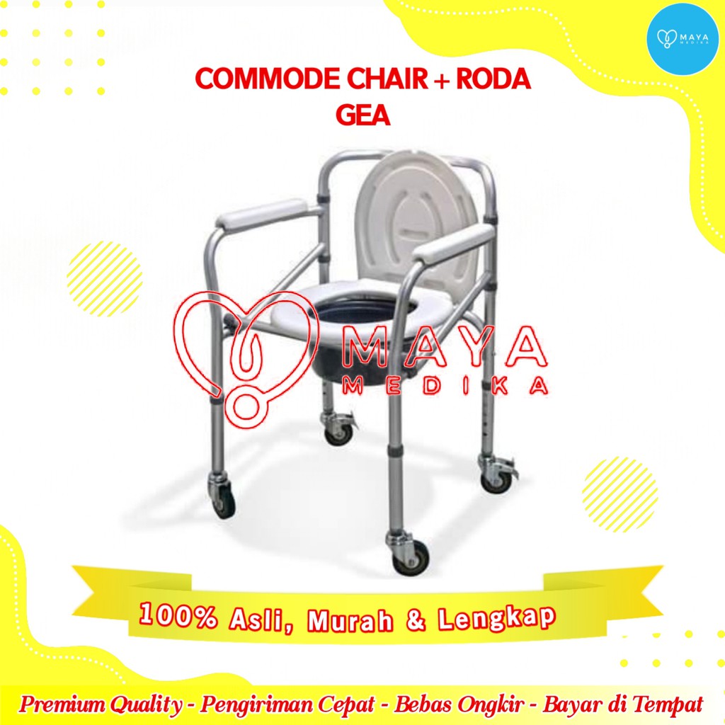 Jual Commode Chair FS 696 + Castor | Shopee Indonesia
