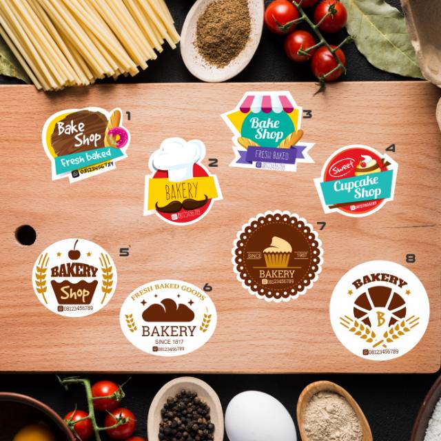 Jual Sticker Label Kue Cutting Custom | Shopee Indonesia