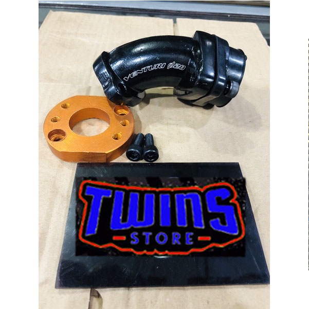 Jual Intake ES2 / B PRO Bebek 28 mm karbu PWK PE Jupiter mio Beat karbu ...